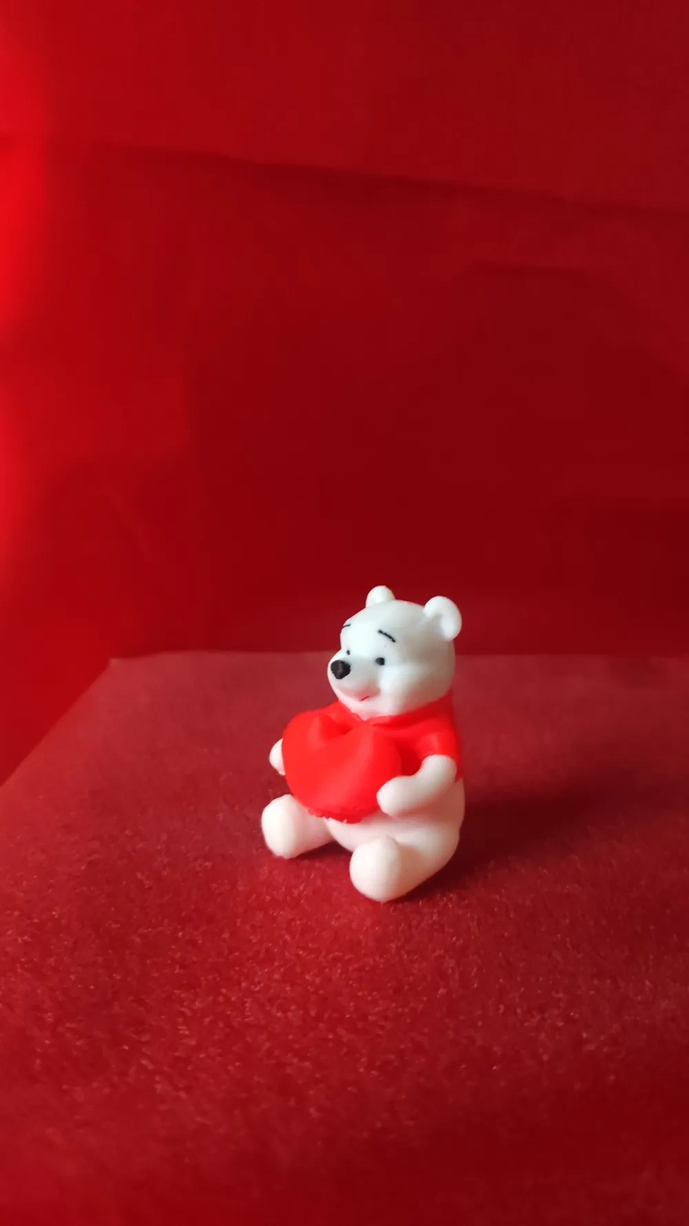 带爱心的可爱小熊 完美情人节 - 免费 3D 打印模型 - MakerWorld