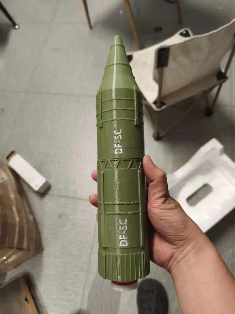 东风5C 水火箭 DF-5C 来自 IMlambo MakerWorld：免费下载 3D 模型