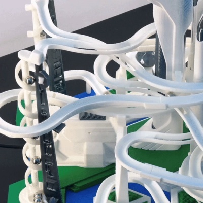 NeoHexa都市弹珠跑道——未来动感 来自 Structales - Roadrunner4d MakerWorld：免费下载 3D 模型