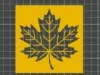 枫叶模板 10 x 10厘米 秋季/秋天 - 免费 3D 打印模型 - MakerWorld