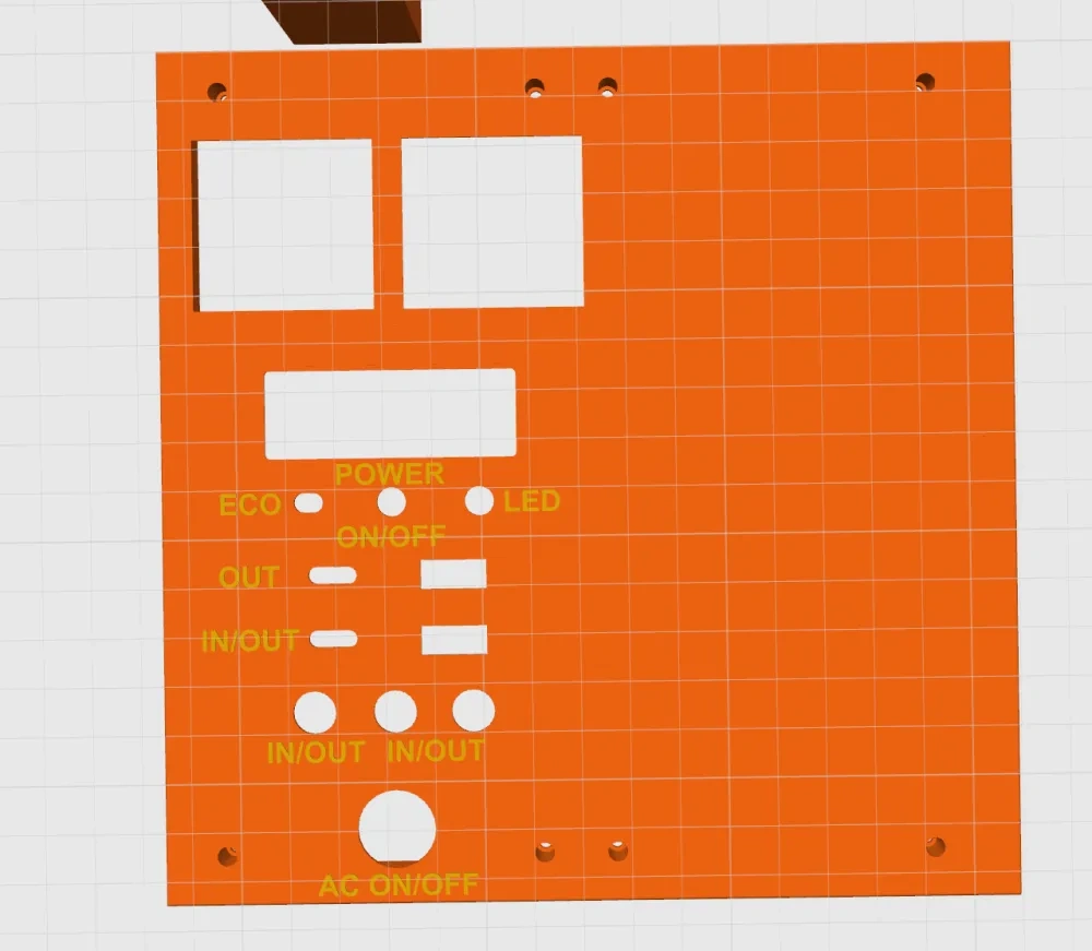 小型 300w 户外电源外壳 适合4S2P 32140/33140电池 - 免费 3D 打印模型 - MakerWorld