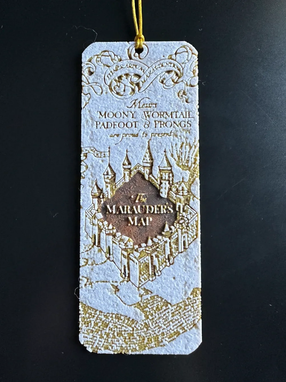 Marauder's Map (Harry Potter) bookmark - Hueforge 来自 Makerize3D ...