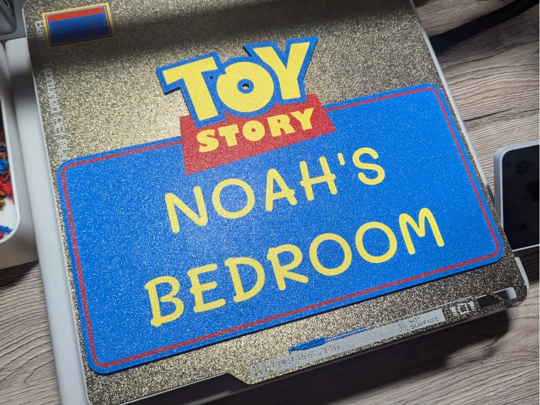 Toy Story Name Sign (Editable text) 来自 shanehoggatt - MakerWorld