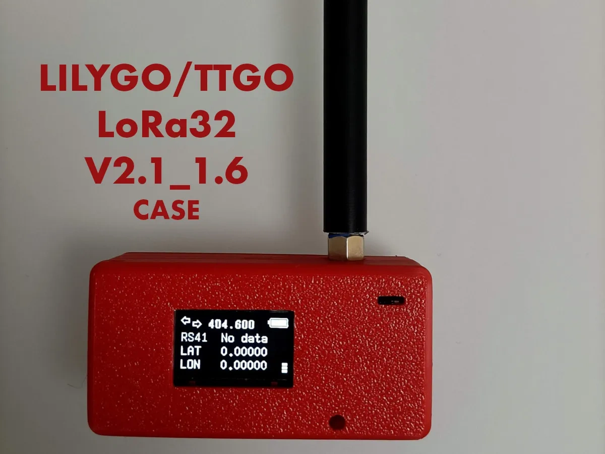 LILYGO/TTGO LoRa32 V2.1_1.6开发板外壳 来自 valerio - MakerWorld