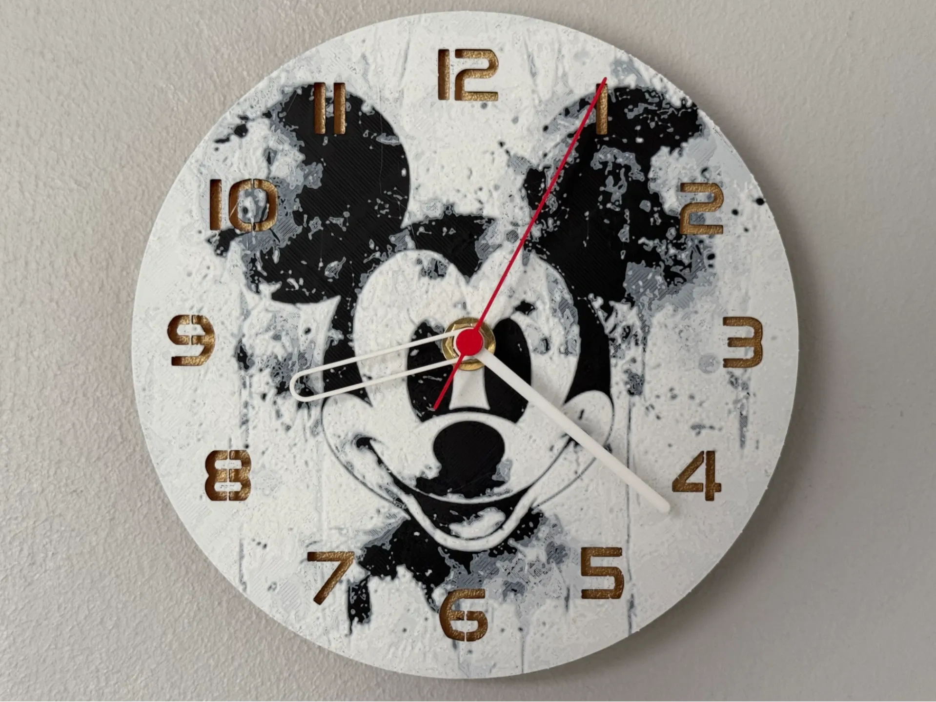 wall / desk clock Mickey Mouse HueForge 来自 cP3D - MakerWorld
