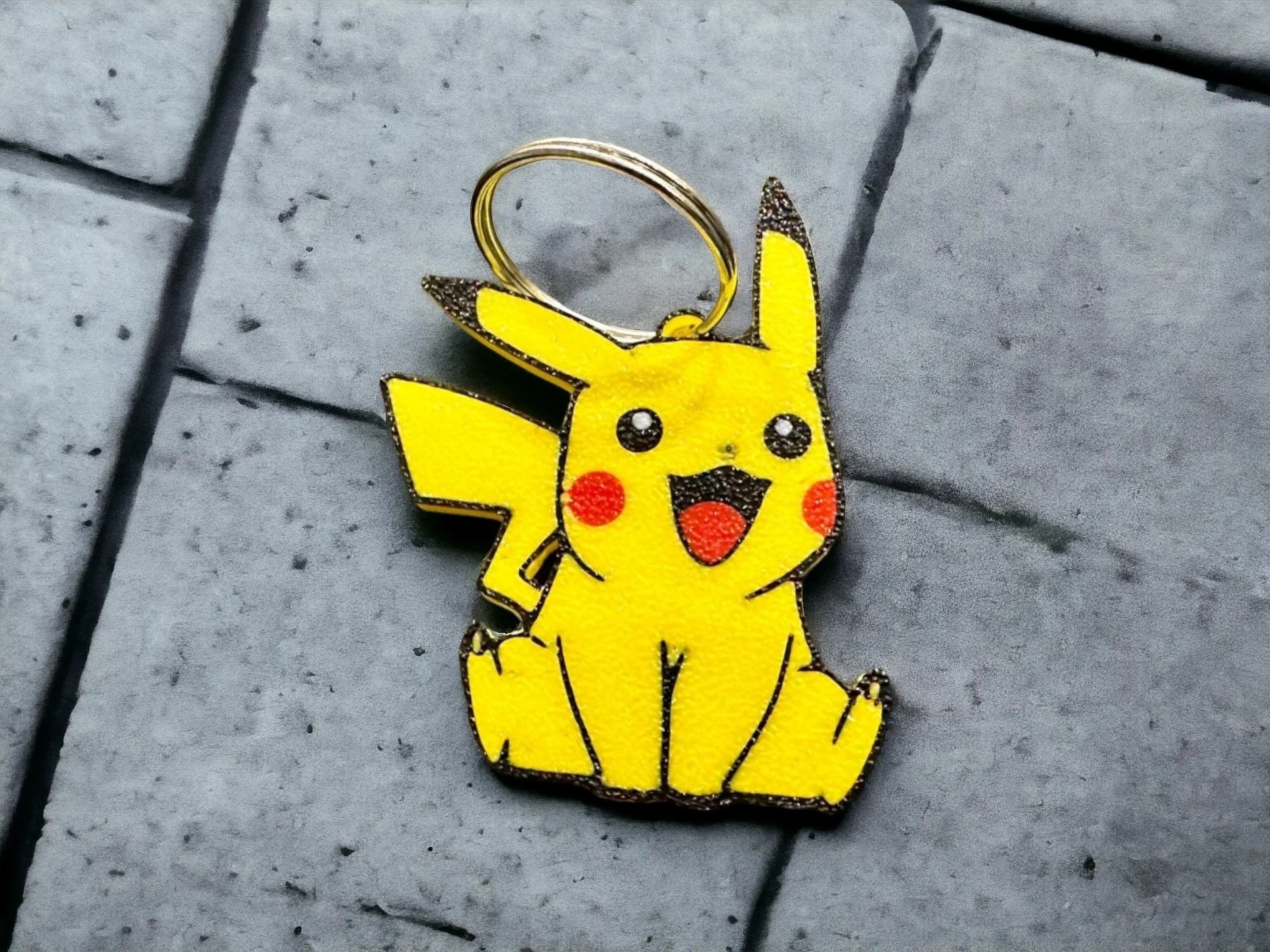 Pokemon Pikachu keychain 来自 CasalingoDisperato🏠🕷️ - MakerWorld