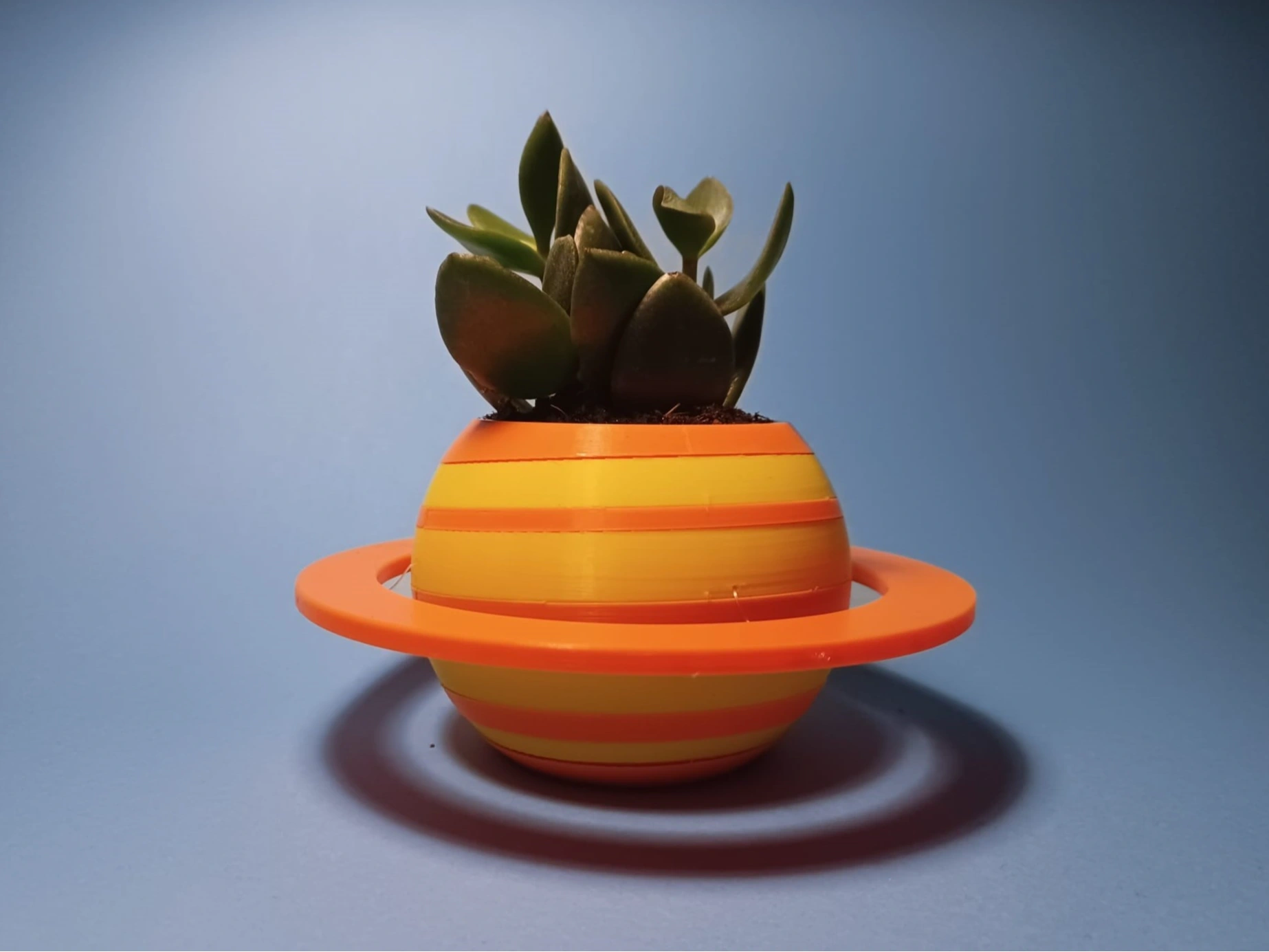 Planet Plant Pot 来自 Xrontos - MakerWorld