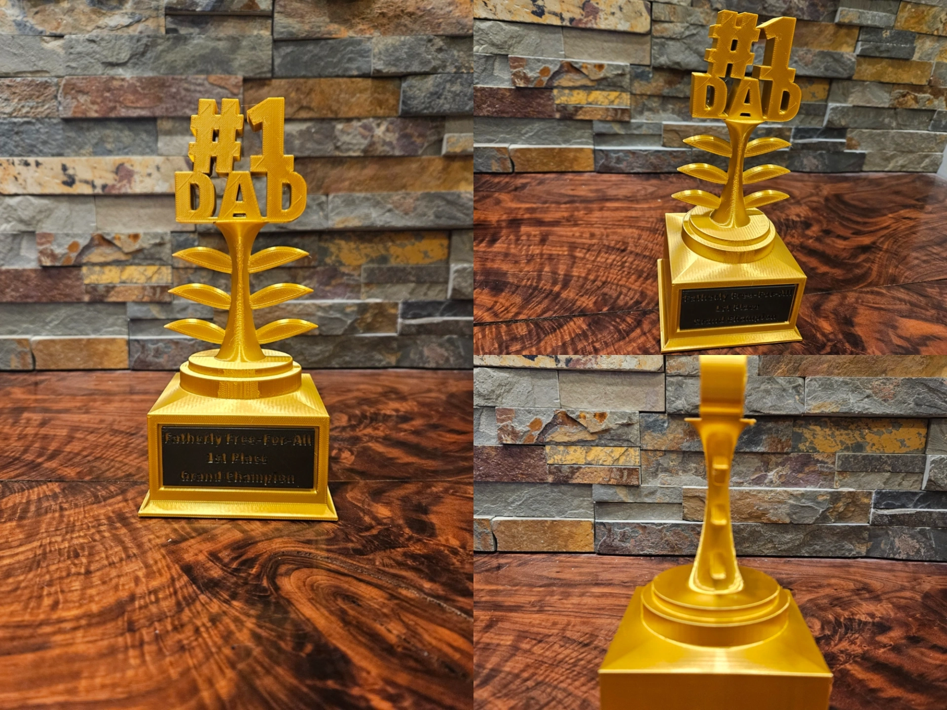 #1 Dad Meme Trophy 来自 DoodlePrinting - MakerWorld