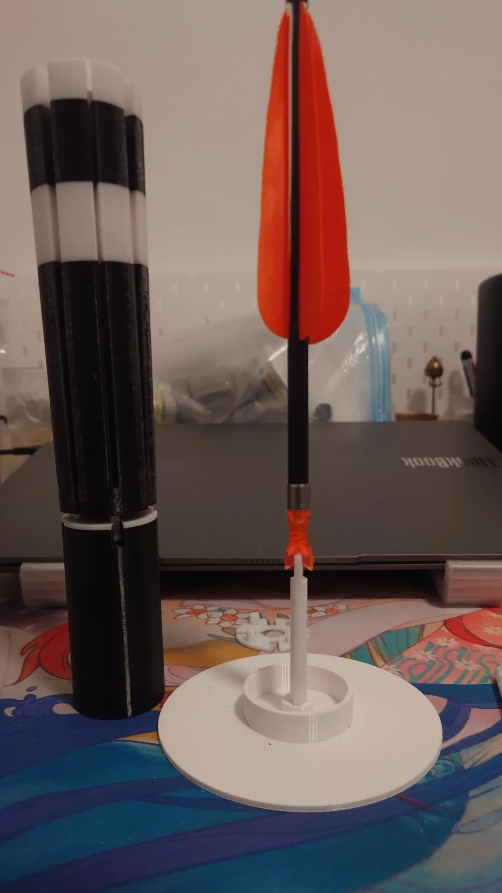 四羽/两羽粘羽器 来自 月美风柔扎猹 MakerWorld：免费下载 3D 模型