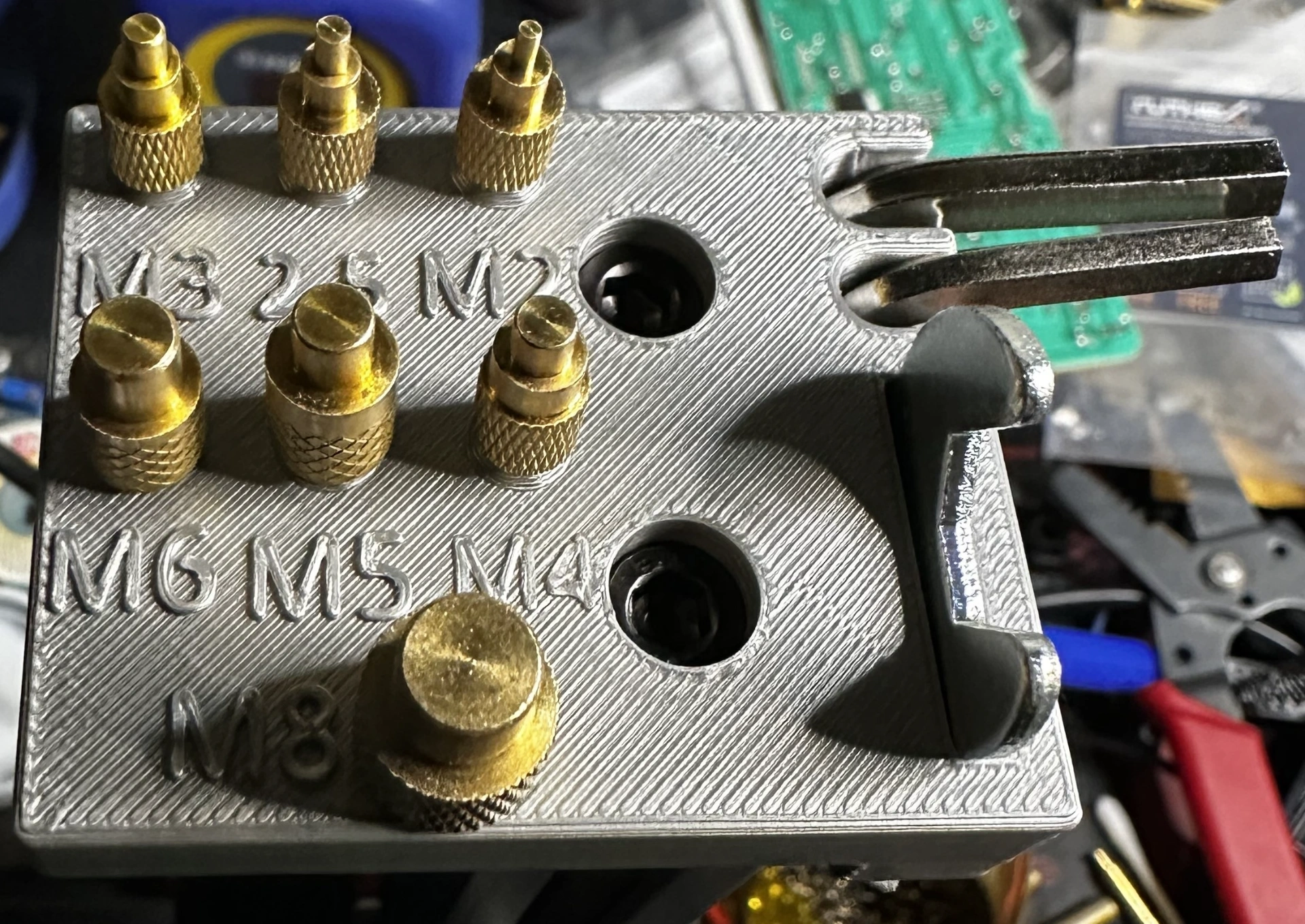 Heat Inset Tool Accessory Holder 二次创作 - 来自 Acedias - MakerWorld