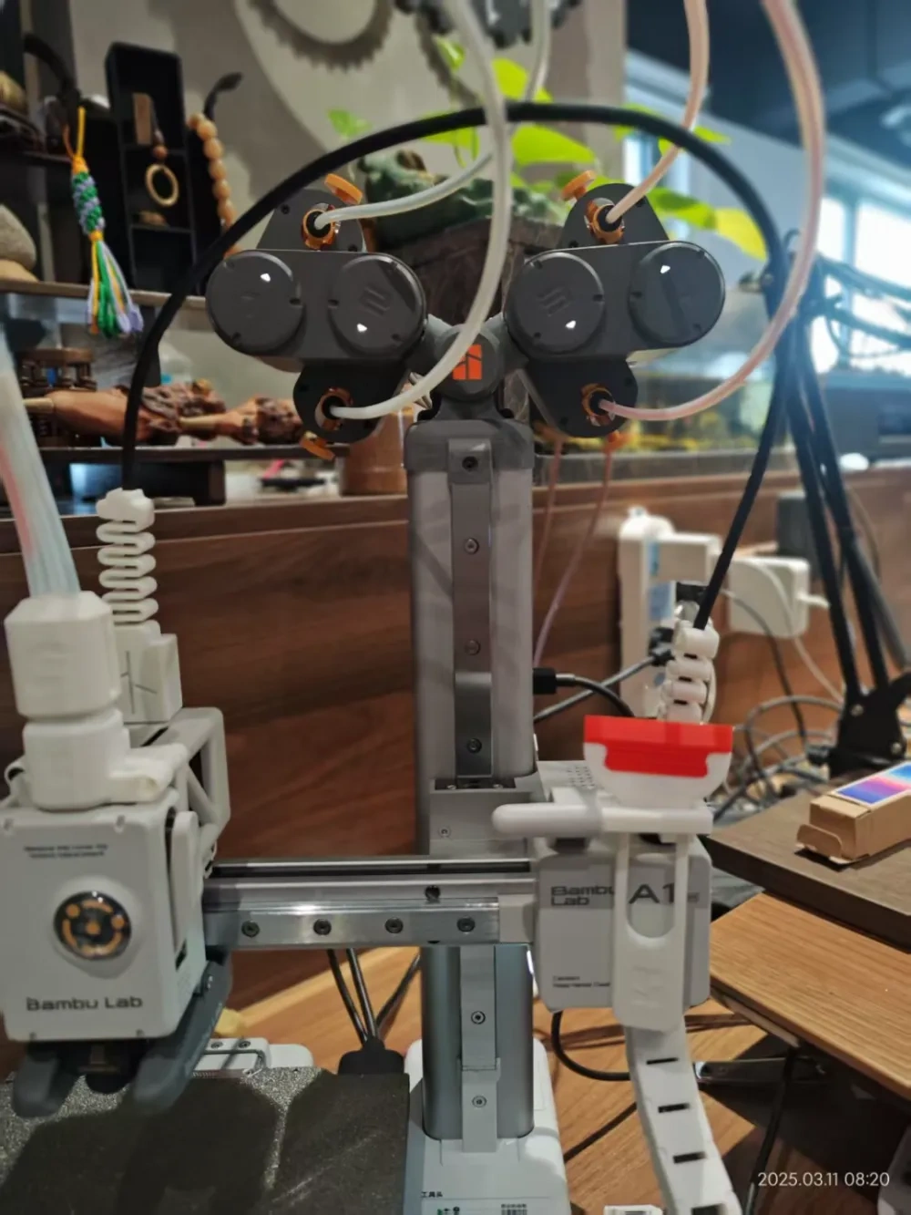 【老滕】A1mini AMS Lite Z轴置顶支架，数字正向完美平替官方配件 来自 老滕 MakerWorld：免费下载 3D 模型