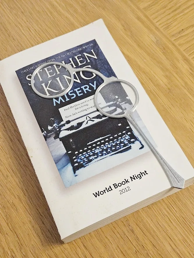 书签 - 复古高雅阅读眼镜 - 免费 3D 打印模型 - MakerWorld