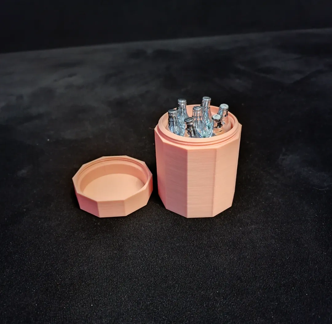 带螺旋盖的容器——十边形版本 来自 Riders - MakerWorld