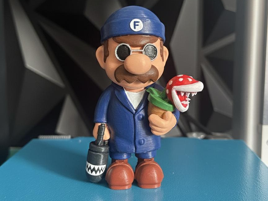 Super Mario Leon - 免费 3D 打印模型 - MakerWorld