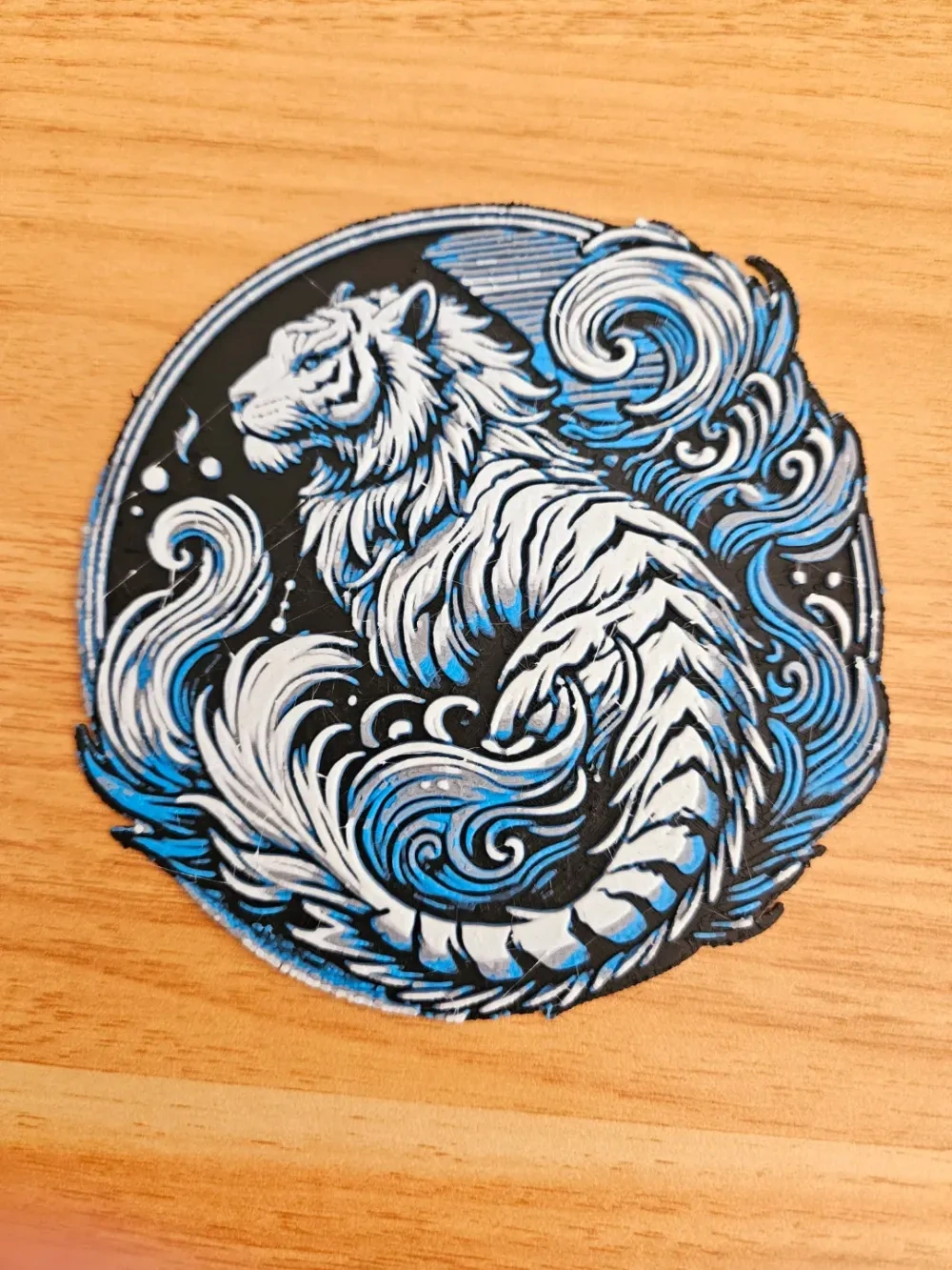 四神兽（青龙白虎朱雀玄武）杯垫/墙艺 来自 AutoArtistry - MakerWorld