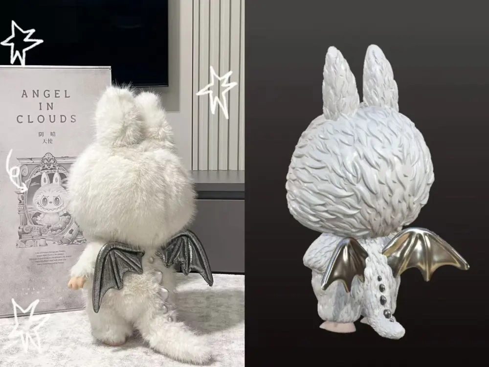 Zimomo大天使的翅膀来啦，万众期待！！！labubu 拉布布系列（配件） 来自 欧吼吼 MakerWorld：免费下载 3D 模型