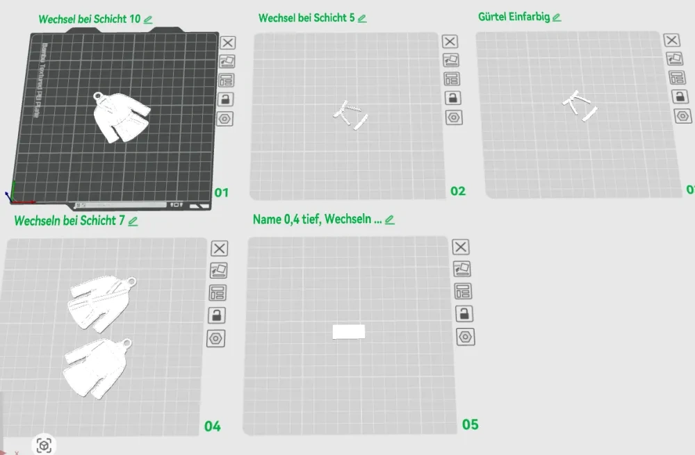 柔道 / 空手道 钥匙扣 无AMS - 免费 3D 打印模型 - MakerWorld