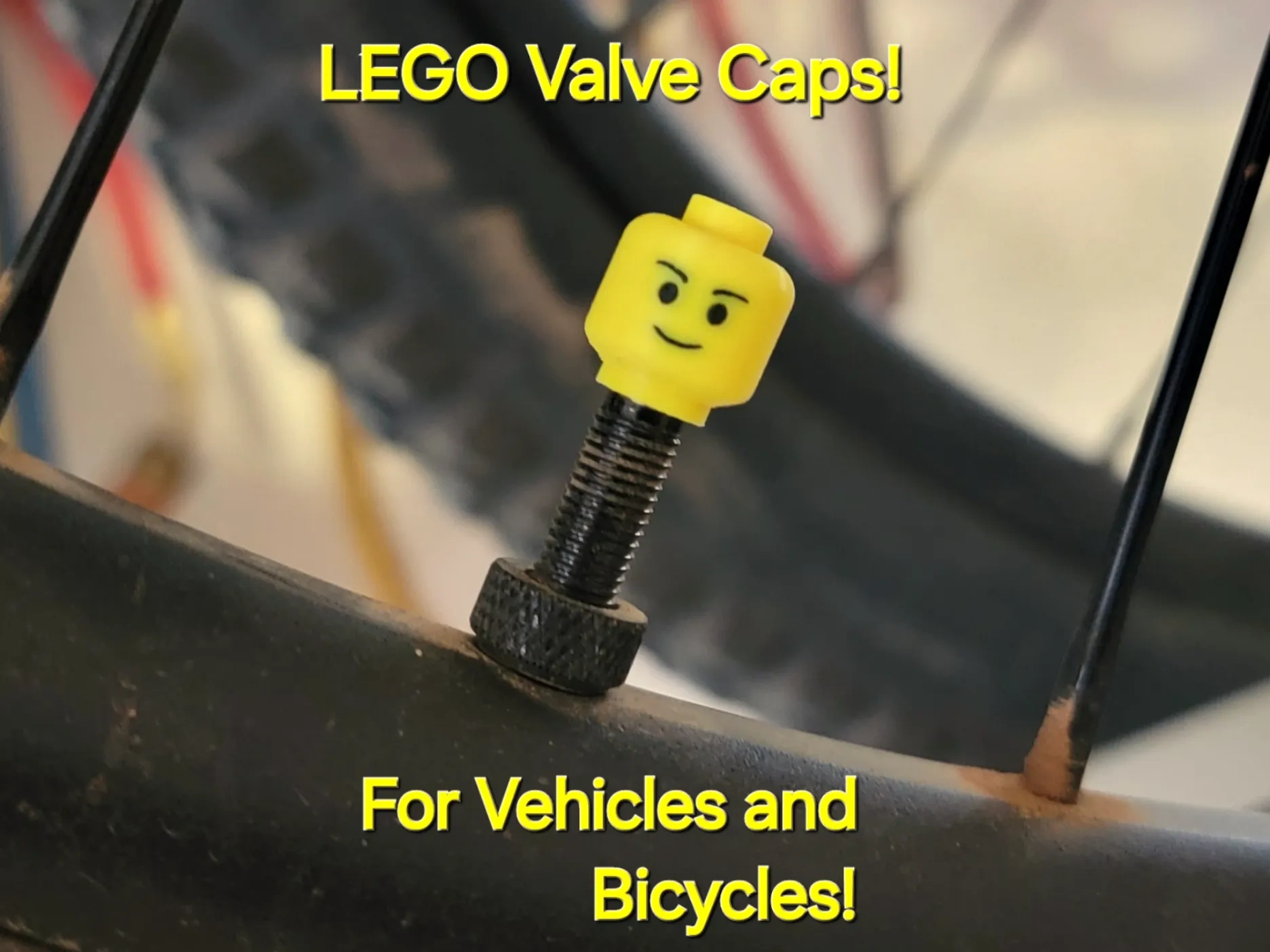 Leg0 Brick Head Valve Caps - NEW Version! 来自 danielnc06 - MakerWorld