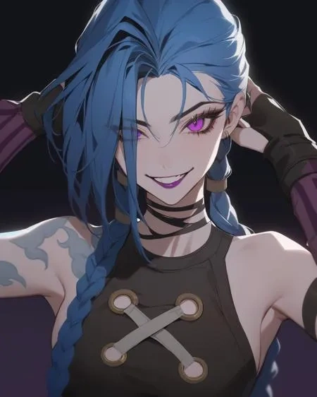 英雄联盟 LOL 金克丝 Jinx 拼装版 来自 Lorry - MakerWorld