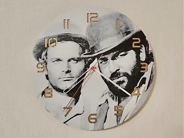 wall / desk clock Bud & Terence HueForge 来自 cP3D - MakerWorld