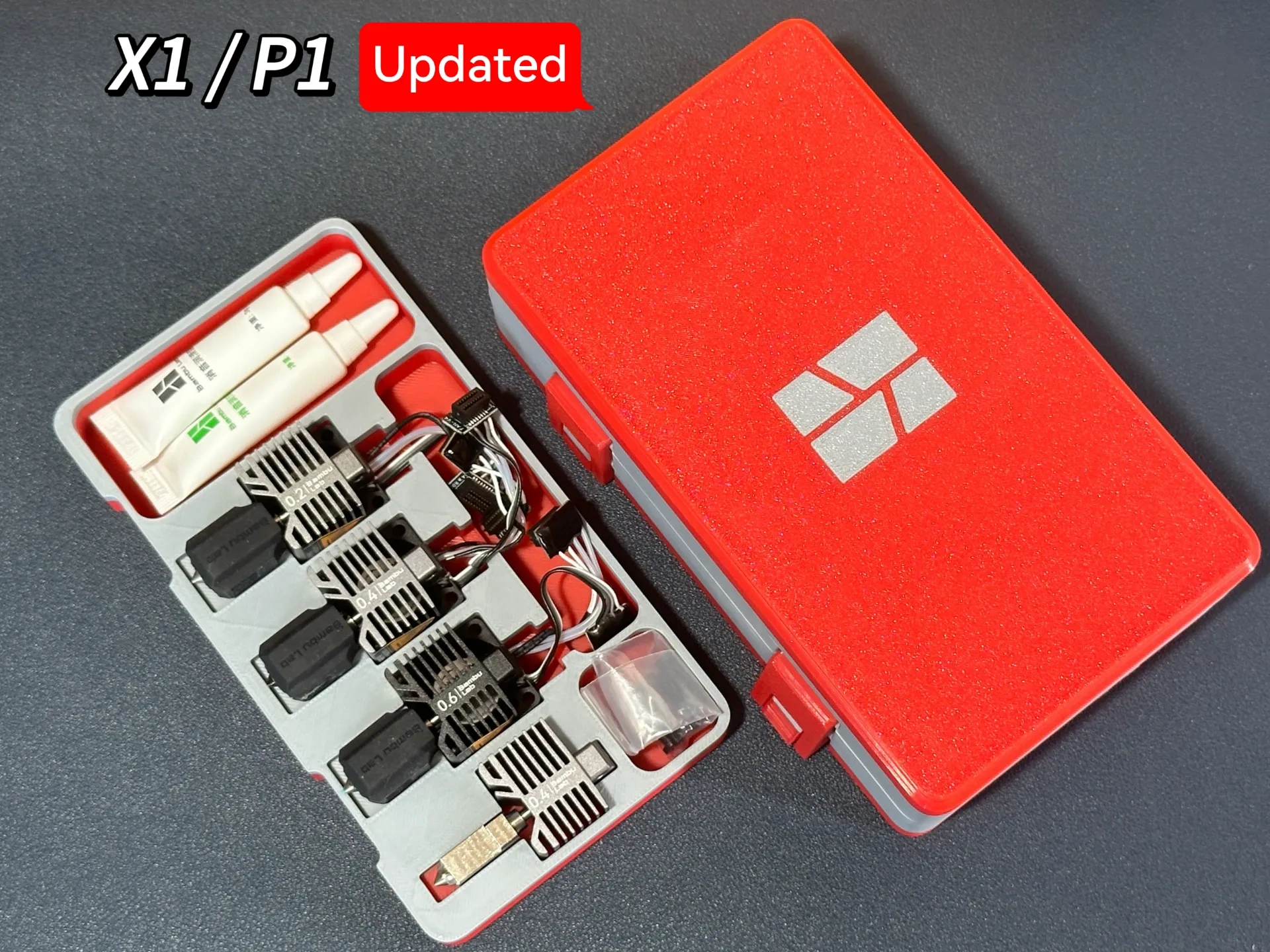 Bambu Accessory Box-P1/X1-V2-updated 来自 明广义 MakerWorld：免费下载 3D 模型