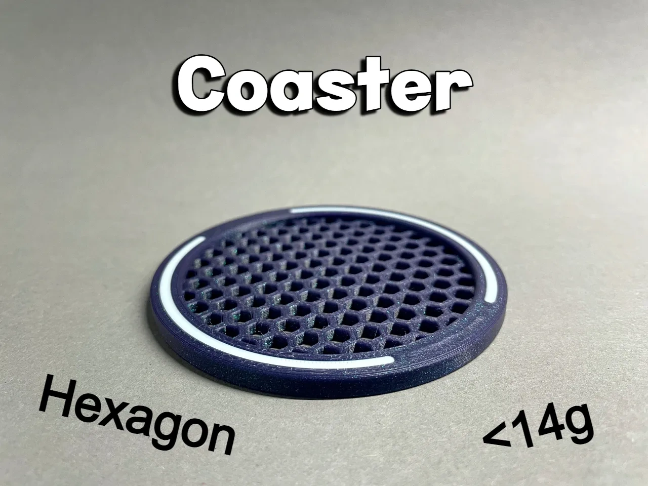 Coaster Hexagon 来自 Tim - MakerWorld