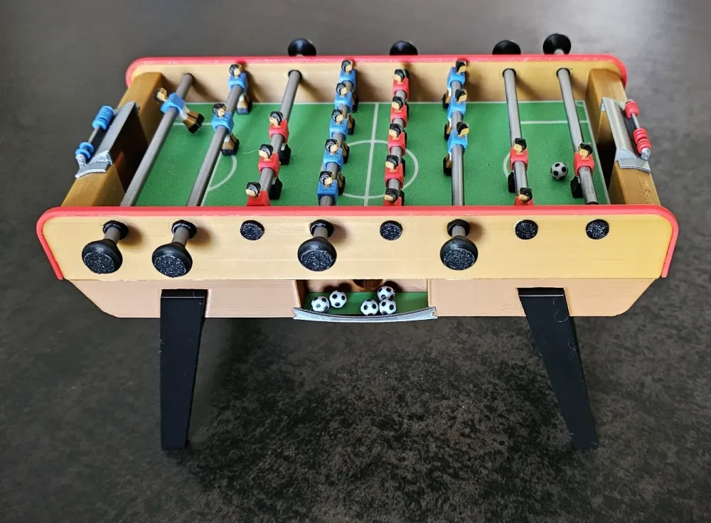 Foosball - Baby foot - Table football/soccer 来自 F3D - MakerWorld