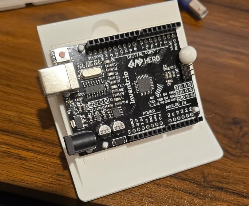 Gridfinity Arduino Uno/Inventr.io Hero开发板支架 来自 NotMilk MakerWorld：免费下载 ...