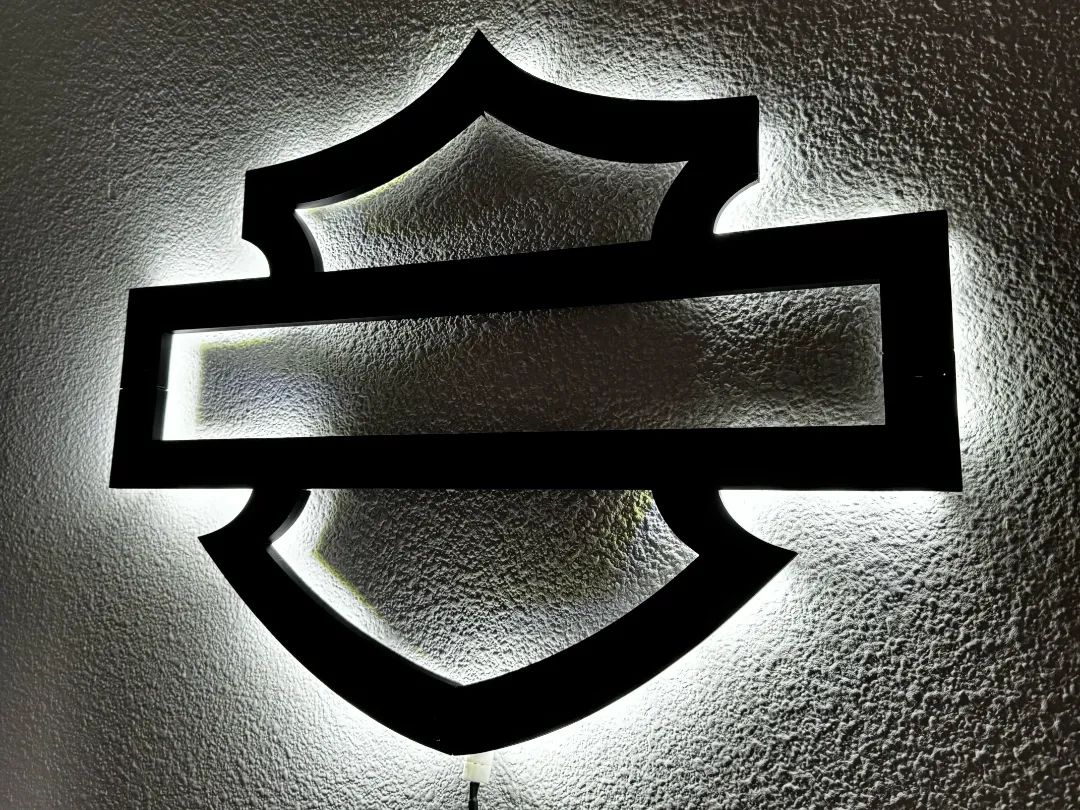 Harley Davidson Bar and Shield Large 18.5" x 14.5" 来自 marky3d - MakerWorld