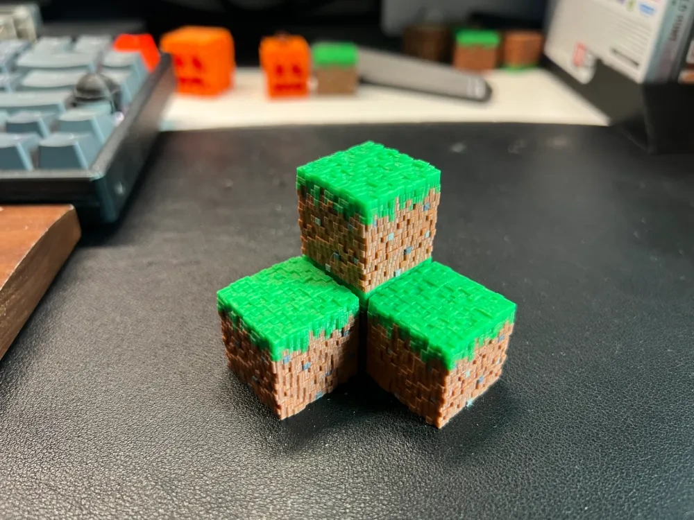 Minecraft Grass Block 我的世界草方块 来自 Ling - MakerWorld