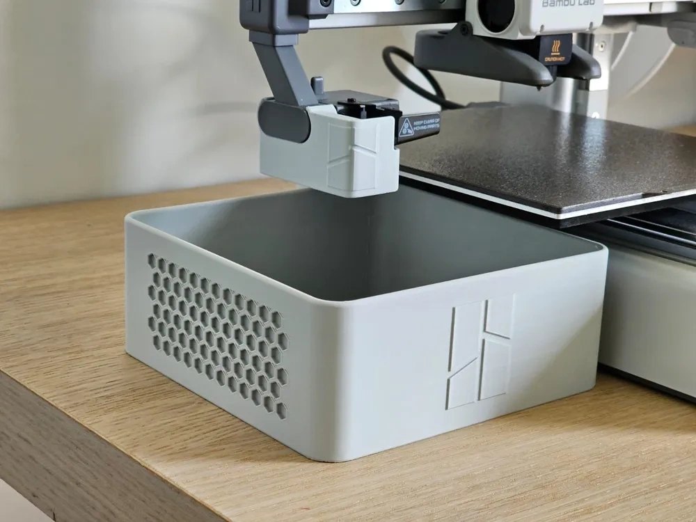 Poop bucket + deflector (A1, A1 mini, AMS) 来自 Michal - MakerWorld