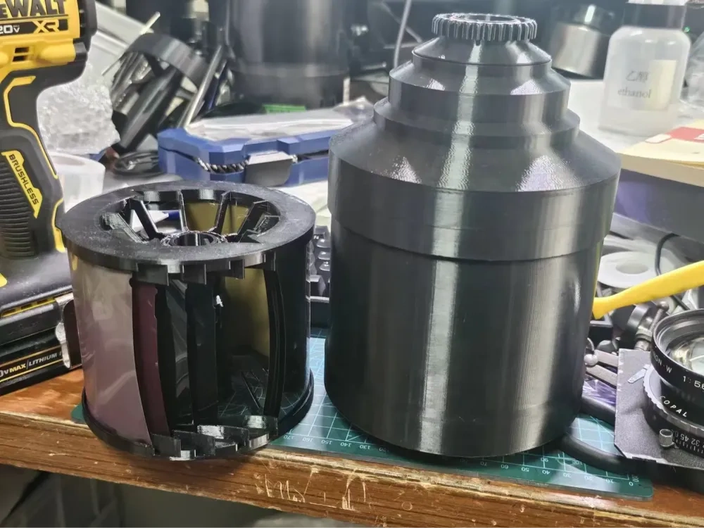 MUTEX TECH DEV LITE大画幅冲洗桶 来自 Rayfor MakerWorld：免费下载 3D 模型