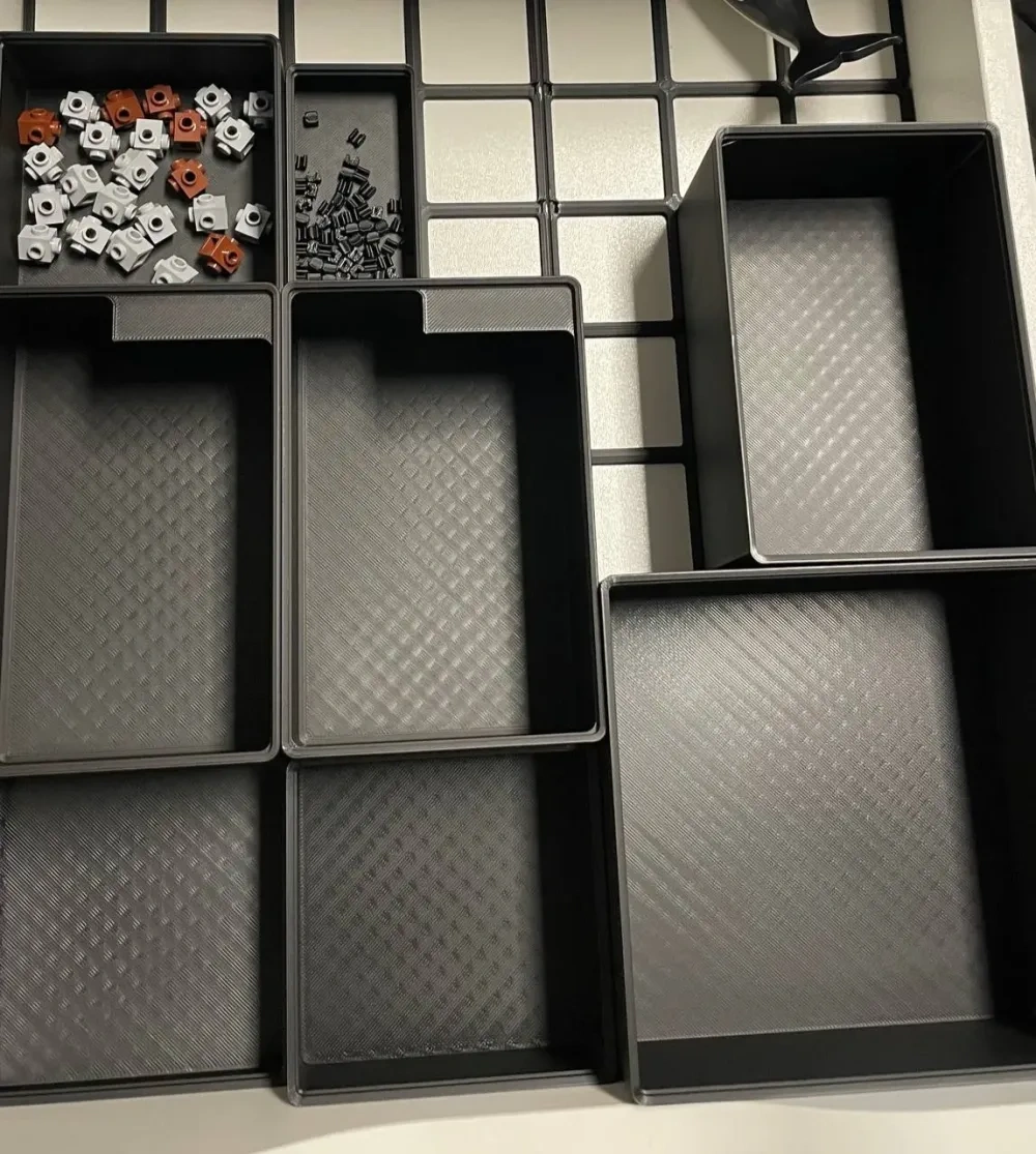 Ultimate Gridfinity Bins Collection + Parametric 来自 ABDELat MakerWorld：免费下载 3D 模型