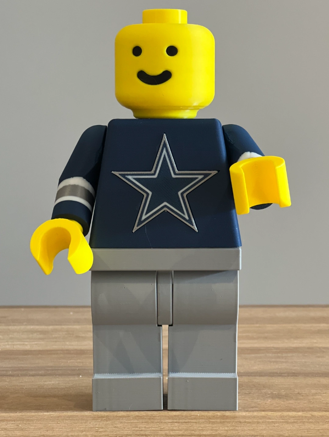 NFL Brick Man - Dallas Cowboys (500%) 来自 Jandaa - MakerWorld