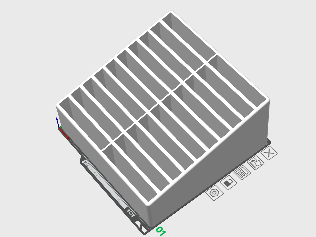 大容量手机壳收纳架 来自 梭巡 - MakerWorld