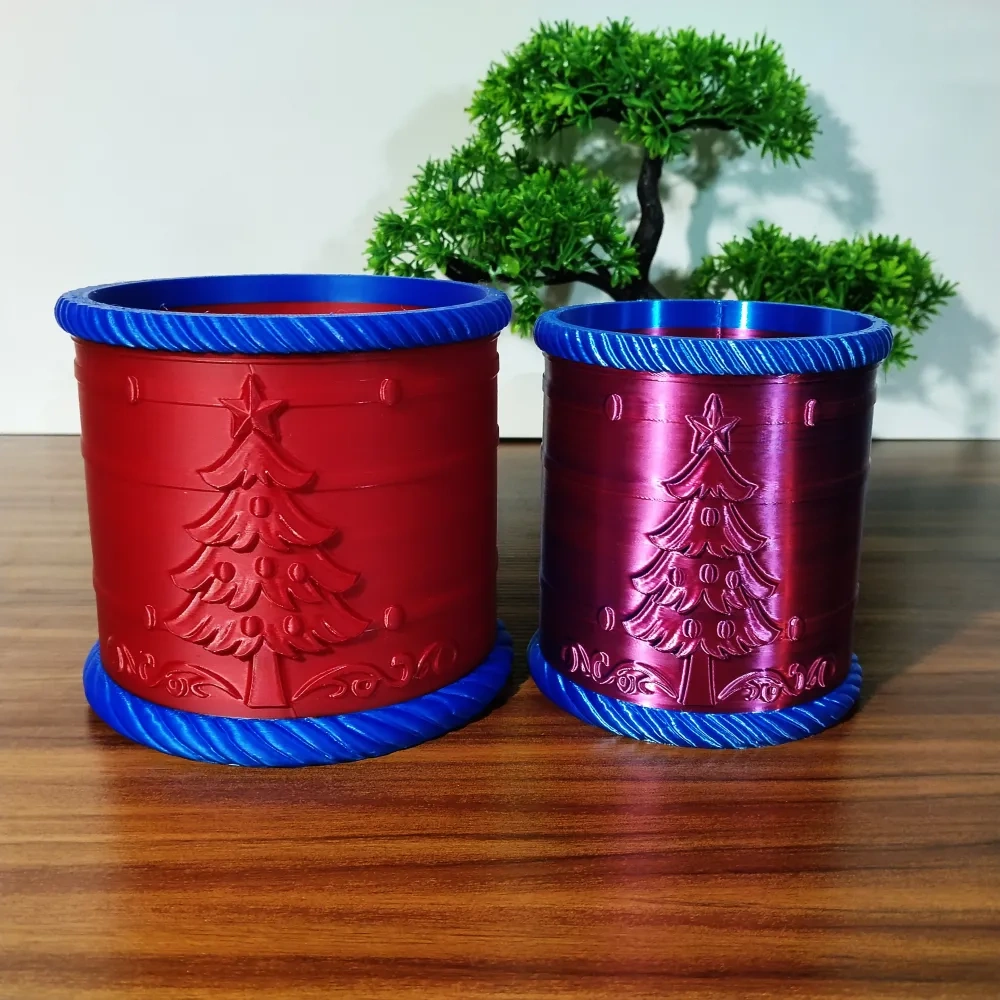 笔筒圣诞树 - 免费 3D 打印模型 - MakerWorld