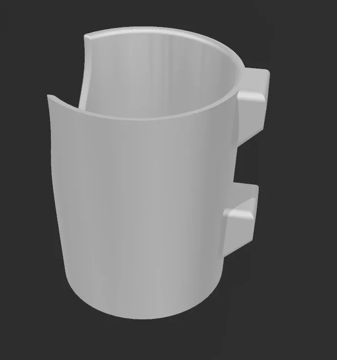 Multiboard/HSW/吹风机壁挂支架 - 免费 3D 打印模型 - MakerWorld