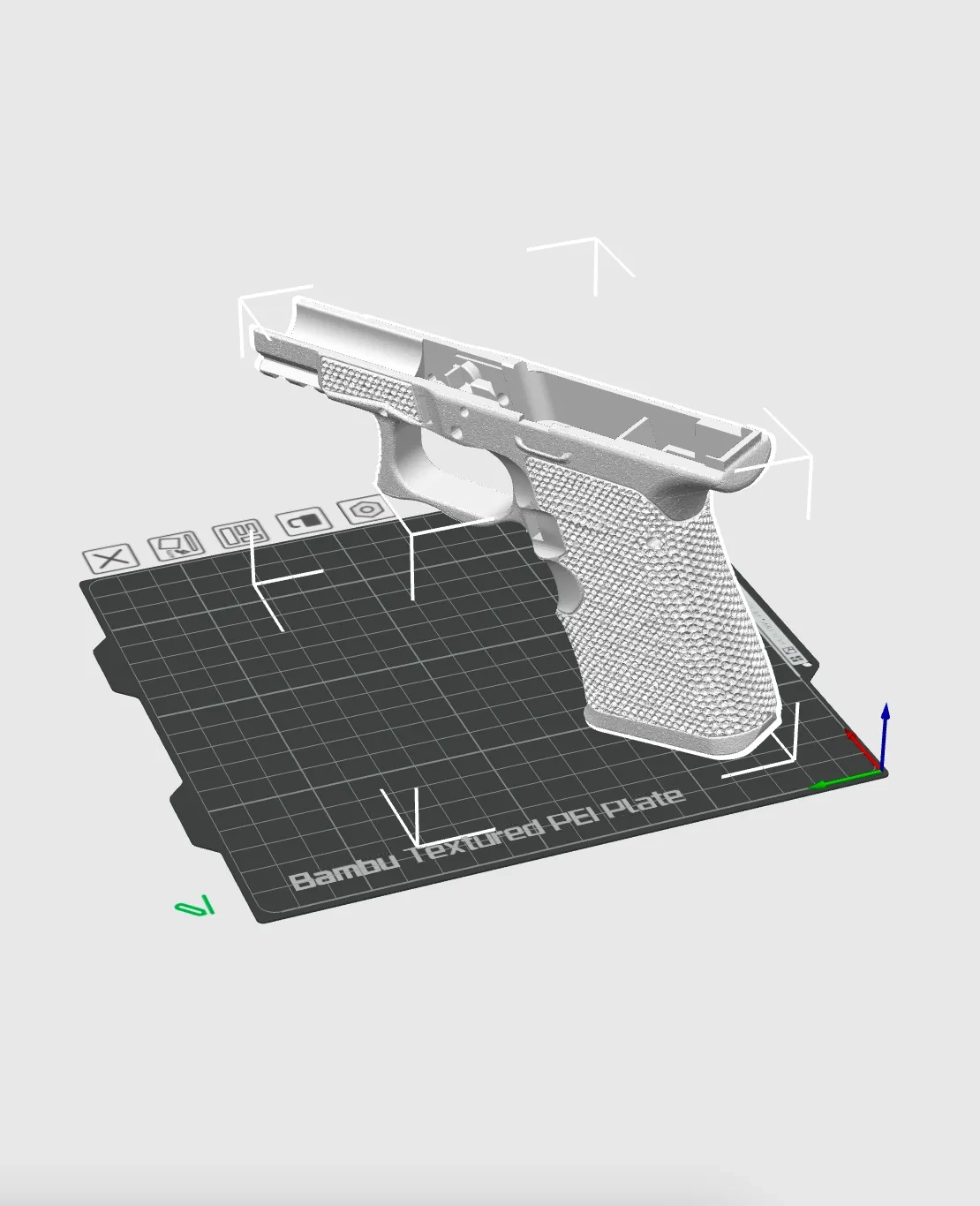 Glock 26x FMDA 下底部骨架 来自 AJ - MakerWorld