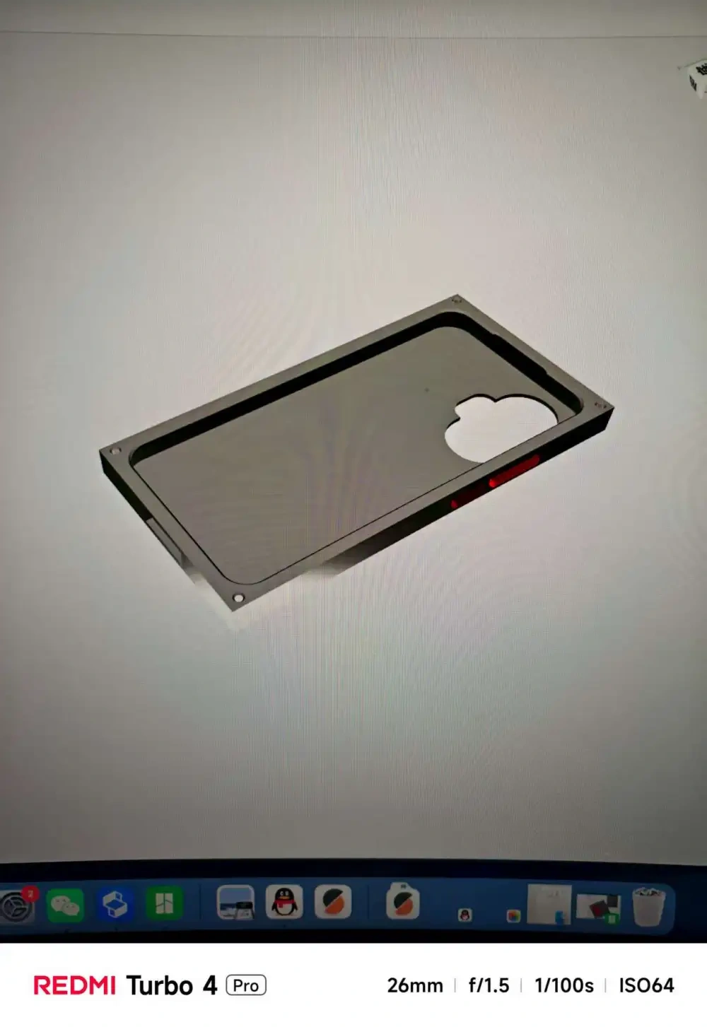 小米红米redmi Turbo4pro直角手机壳 来自 奶茶吞噬者 MakerWorld：免费下载 3D 模型