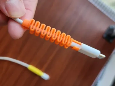 Data Cable Protector by windko MakerWorld: Download Free 3D Models