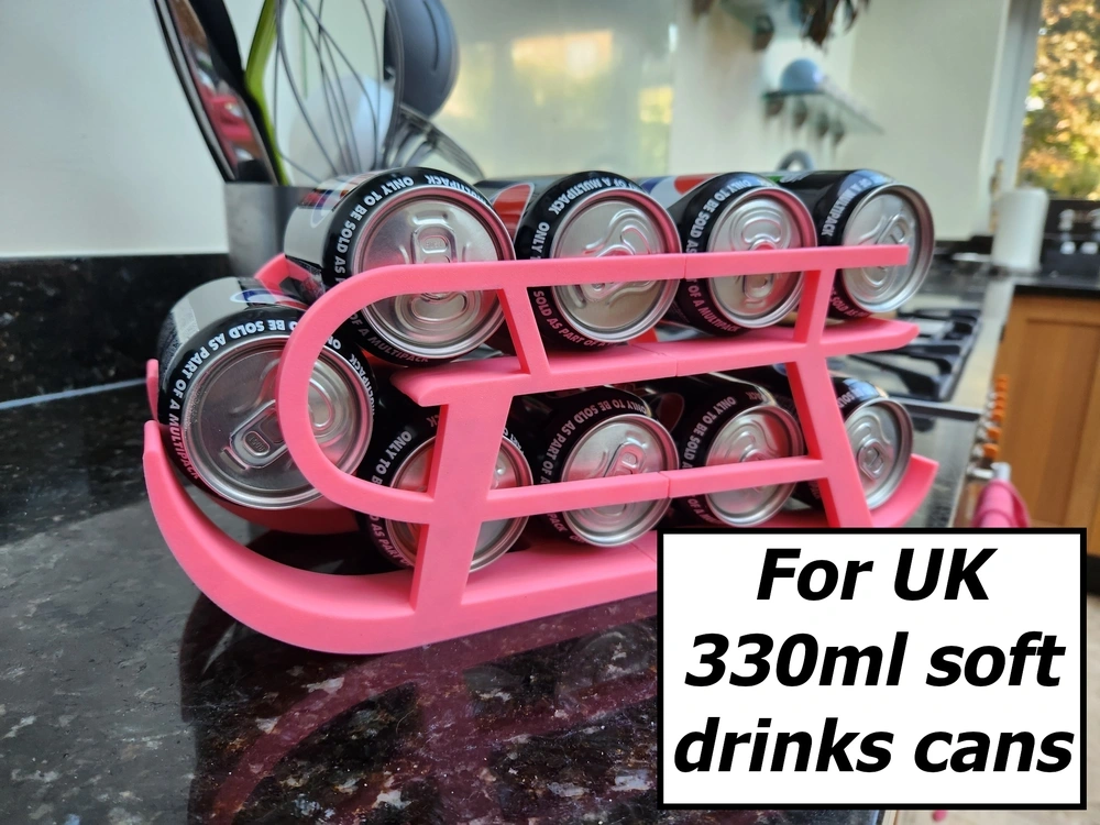 Soft Drinks Can Dispenser (UK cans) 来自 HaughtyGrayAlien - MakerWorld