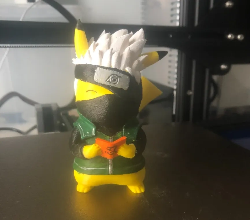 Pikachu_X_Kakashi 旗木·皮卡西 来自 成龙造点物 - MakerWorld