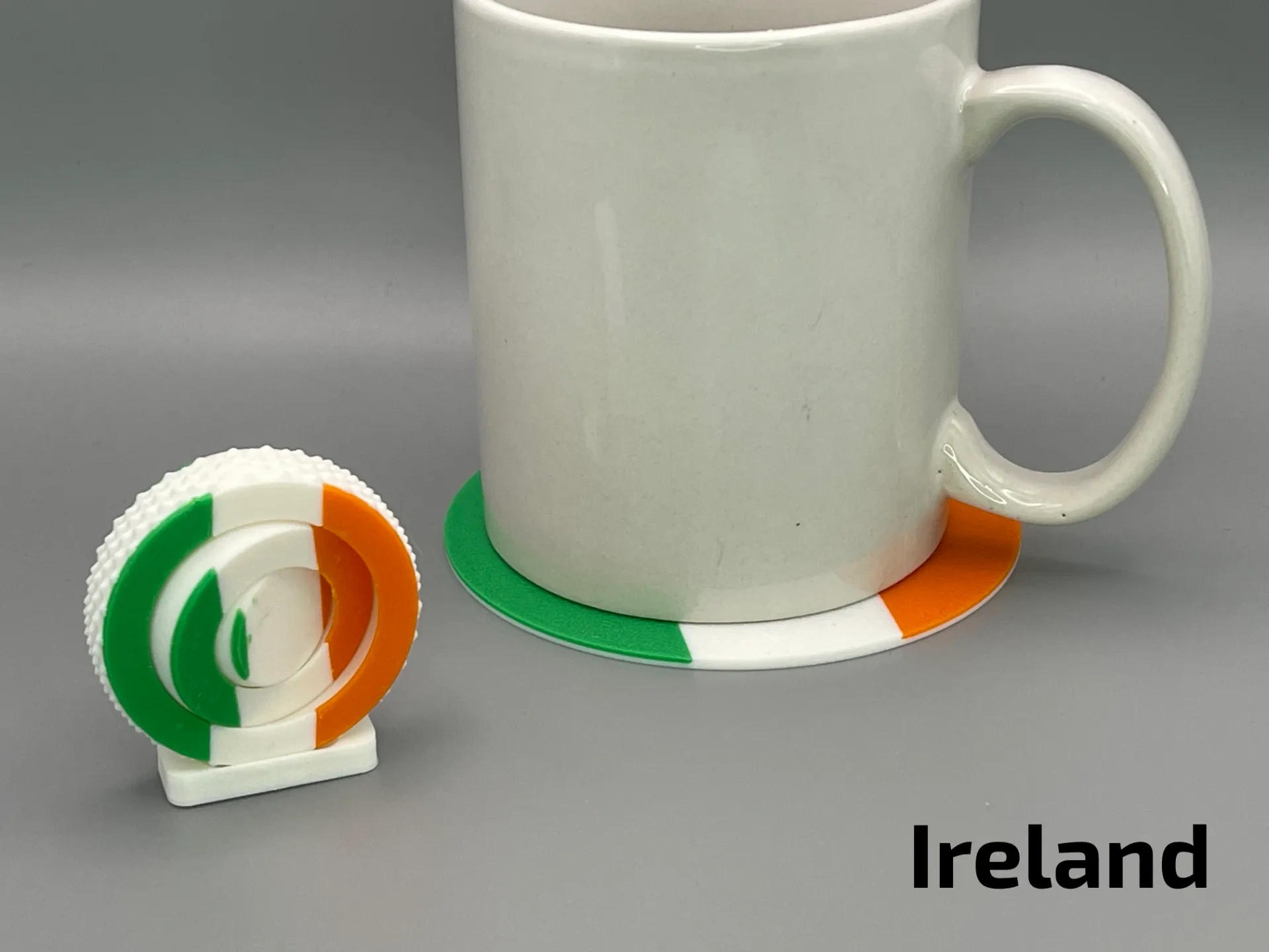 Irish Flag - Textured Gyro Fidget Spinner 来自 MalcTheOracle - MakerWorld