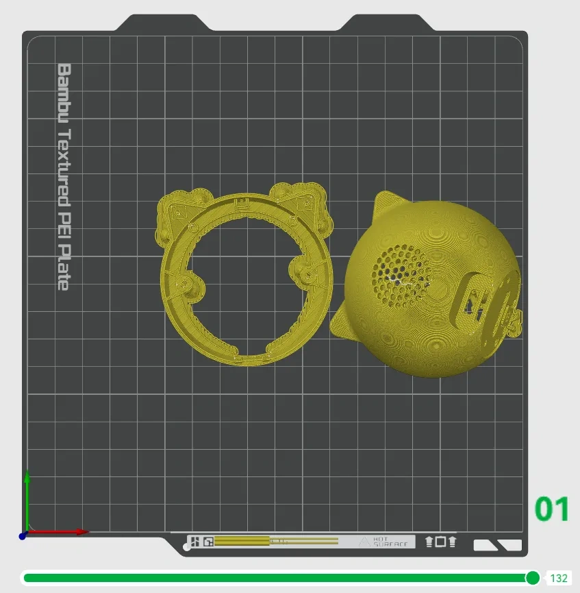 EchoEar 喵伴 开源外壳 二次创作 - 来自 匿名用户 MakerWorld：免费下载 3D 模型