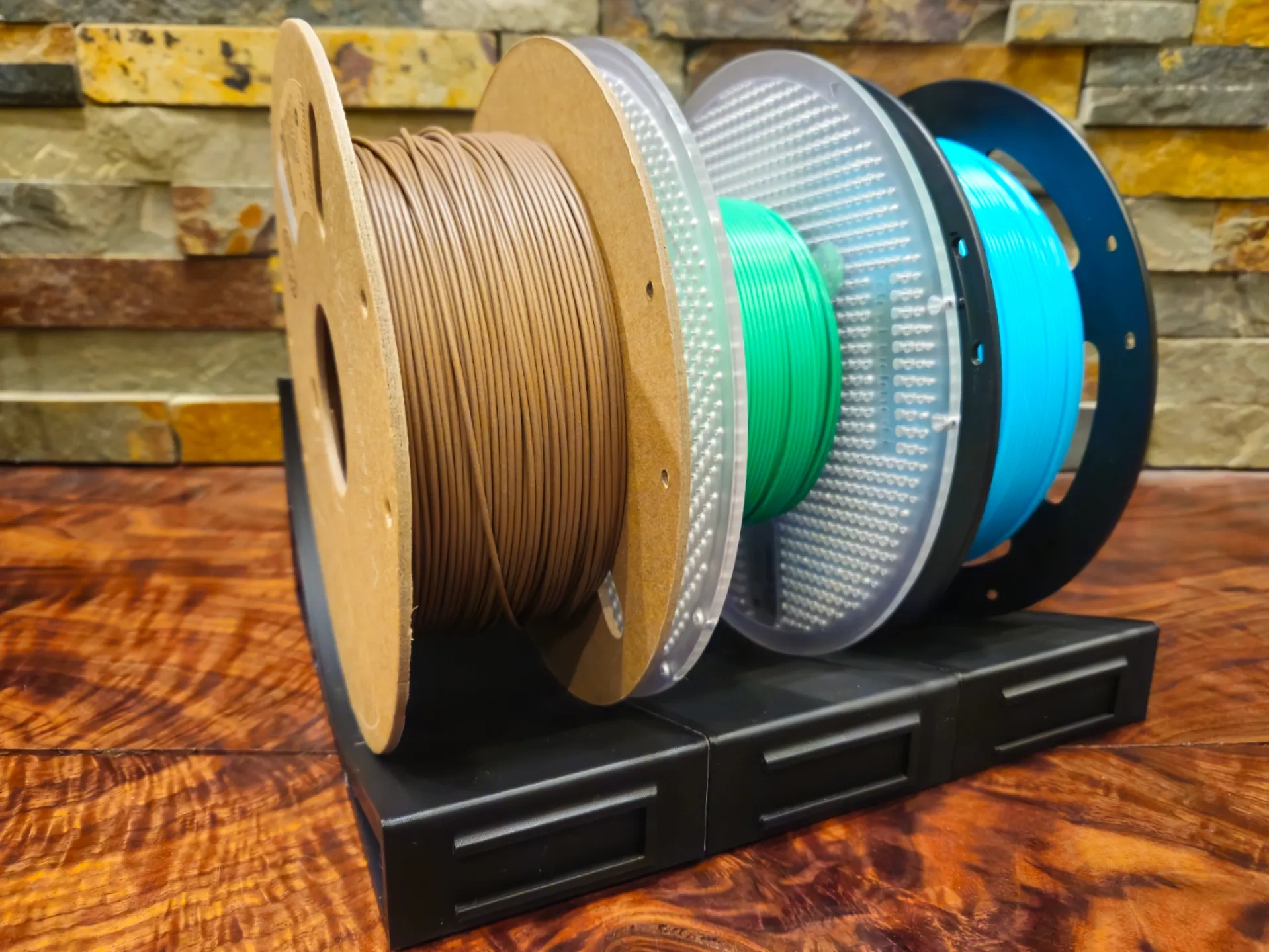 Modular Filament Shelf Organizer with Labels 来自 DoodlePrinting - MakerWorld