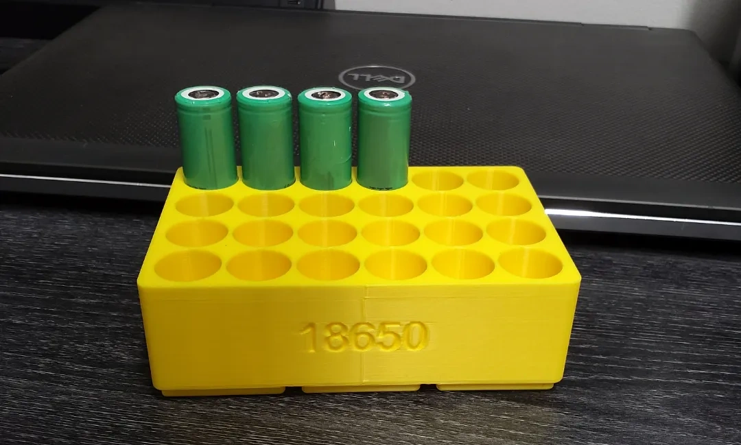 24节18650电池的Gridfinity支架 来自 Advanced Level Diagnostics - MakerWorld