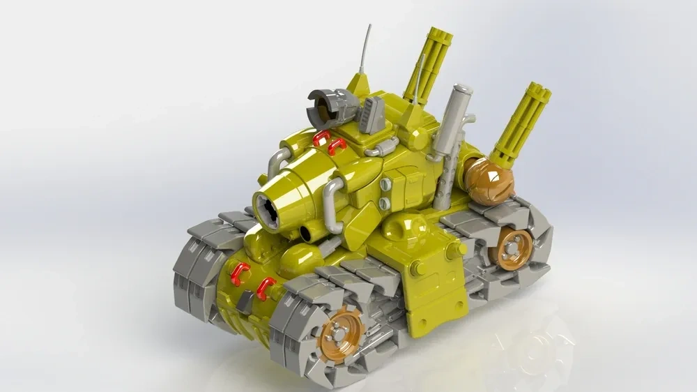 Metal Slug Tank SV-001/II 来自 3DXAV - MakerWorld