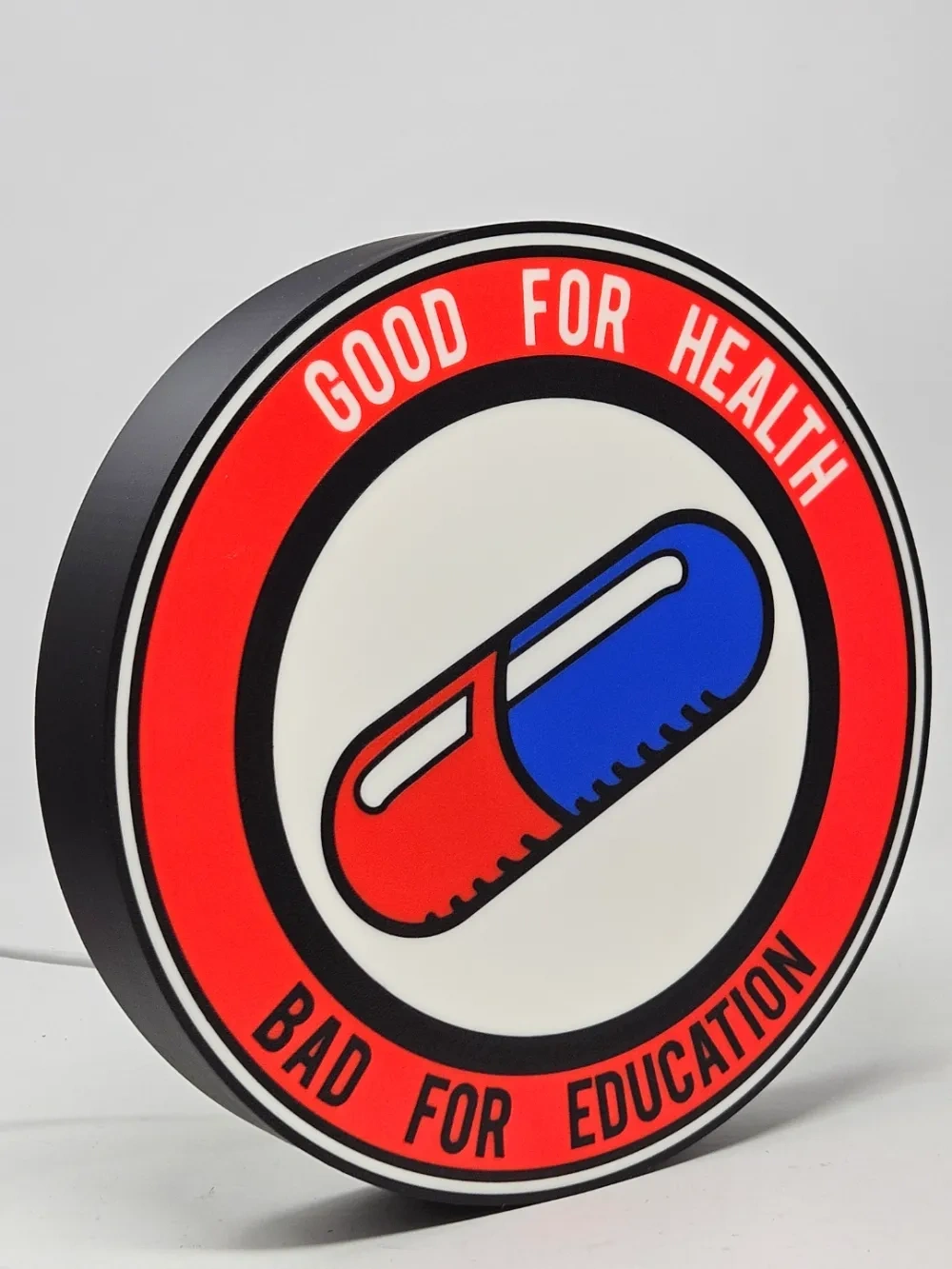 Akira Patch Manga Anime Logo Pill LED Light Box 来自 jamisonusmc - MakerWorld