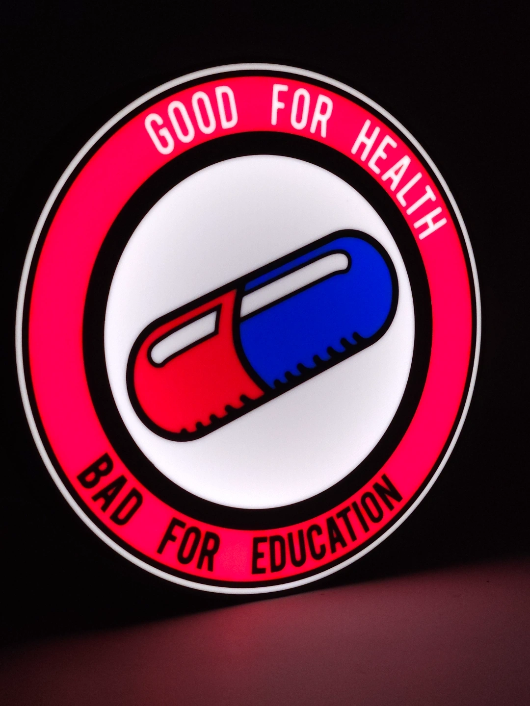 Akira Patch Manga Anime Logo Pill LED Light Box 来自 jamisonusmc - MakerWorld