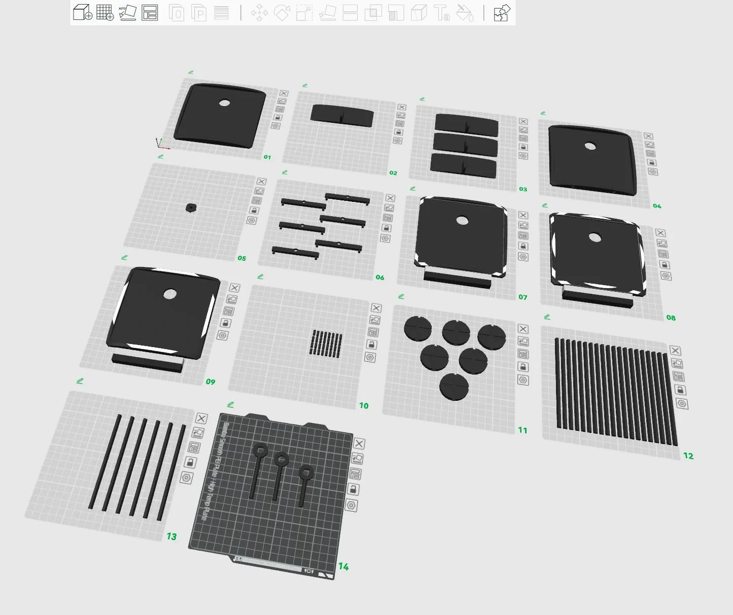 HueForge 130X130框架套件。 来自 Nic-e-Create - MakerWorld